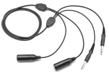 HEADSET EXTENSION CABLE/for Monaural or Stereo Headsets/5' heavy duty