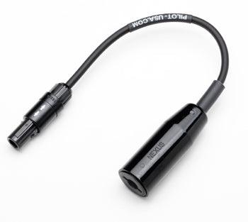 HELICOPTER HEADSET TO BOSE PLUG HEADSET ADAPTER/converts helicopter U-