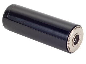 CABLE MOUNT JACK/Female, .250 inch diameter, 3 conductor, black handle